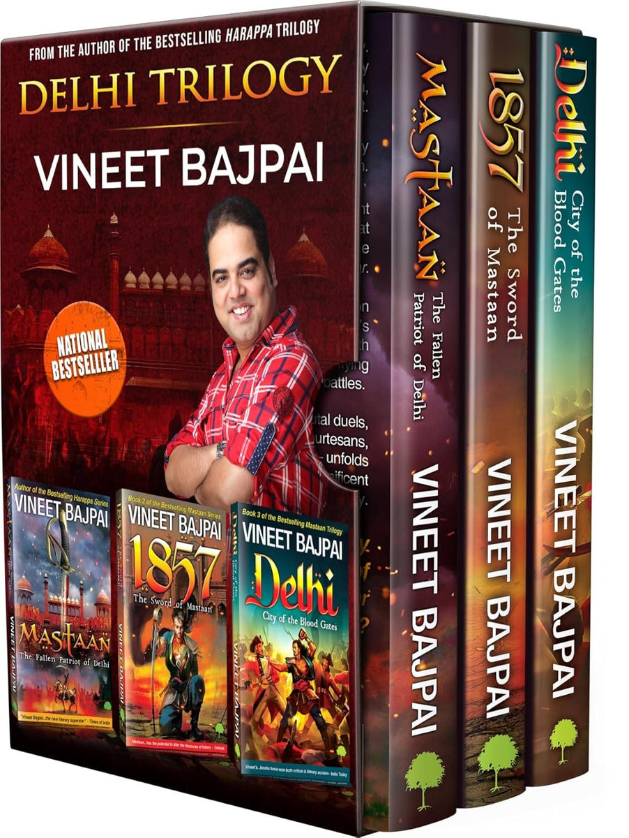 The Bestselling Delhi Trilogy Box [English] (3 Book Set: Mastaan, 1857 ...