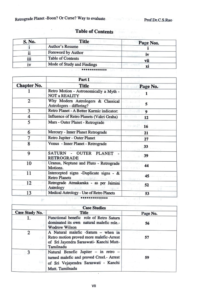 Retrograde Planet [English] By CS Rao – Bookkish India