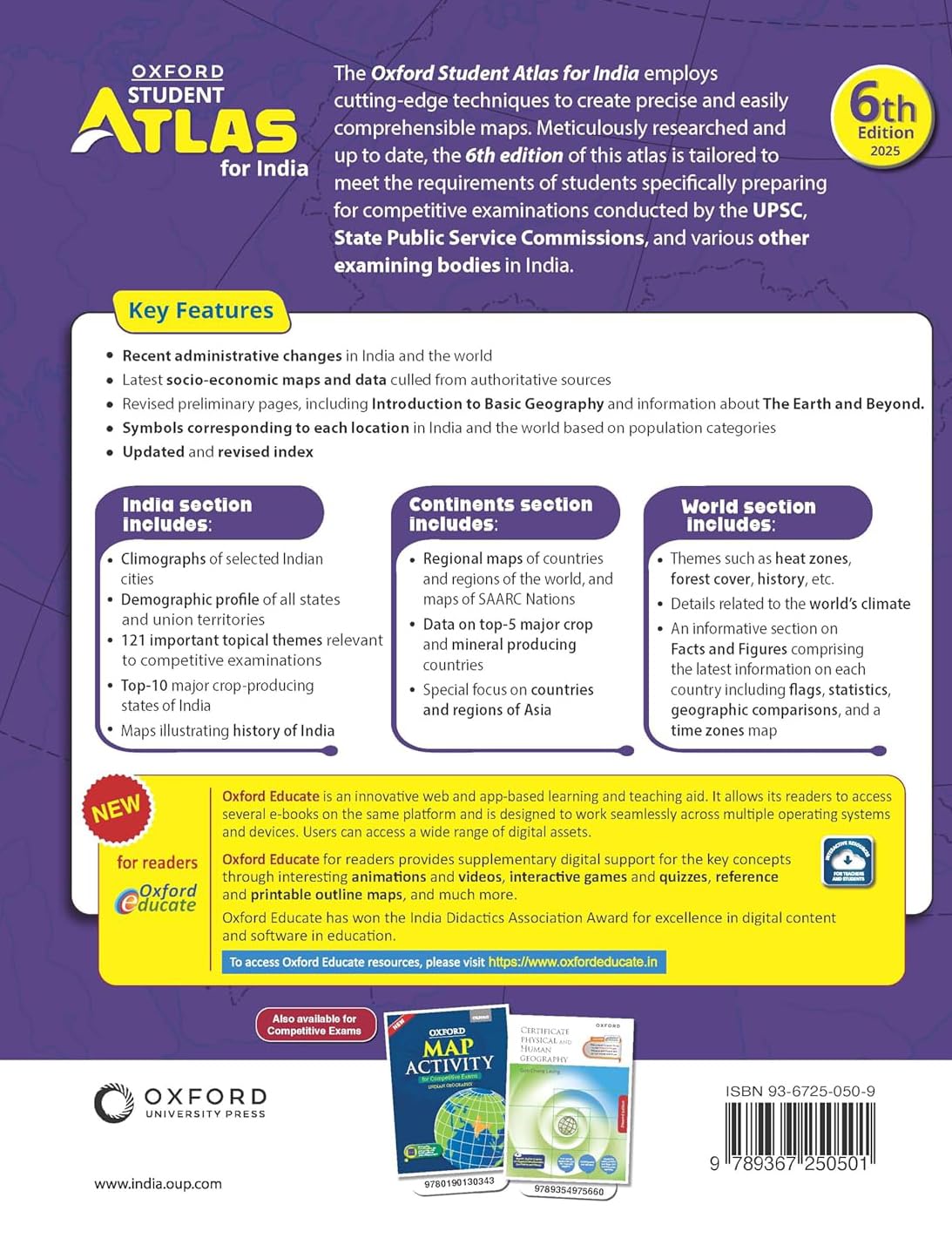 Oxford Student Atlas for India [English] – Bookkish India