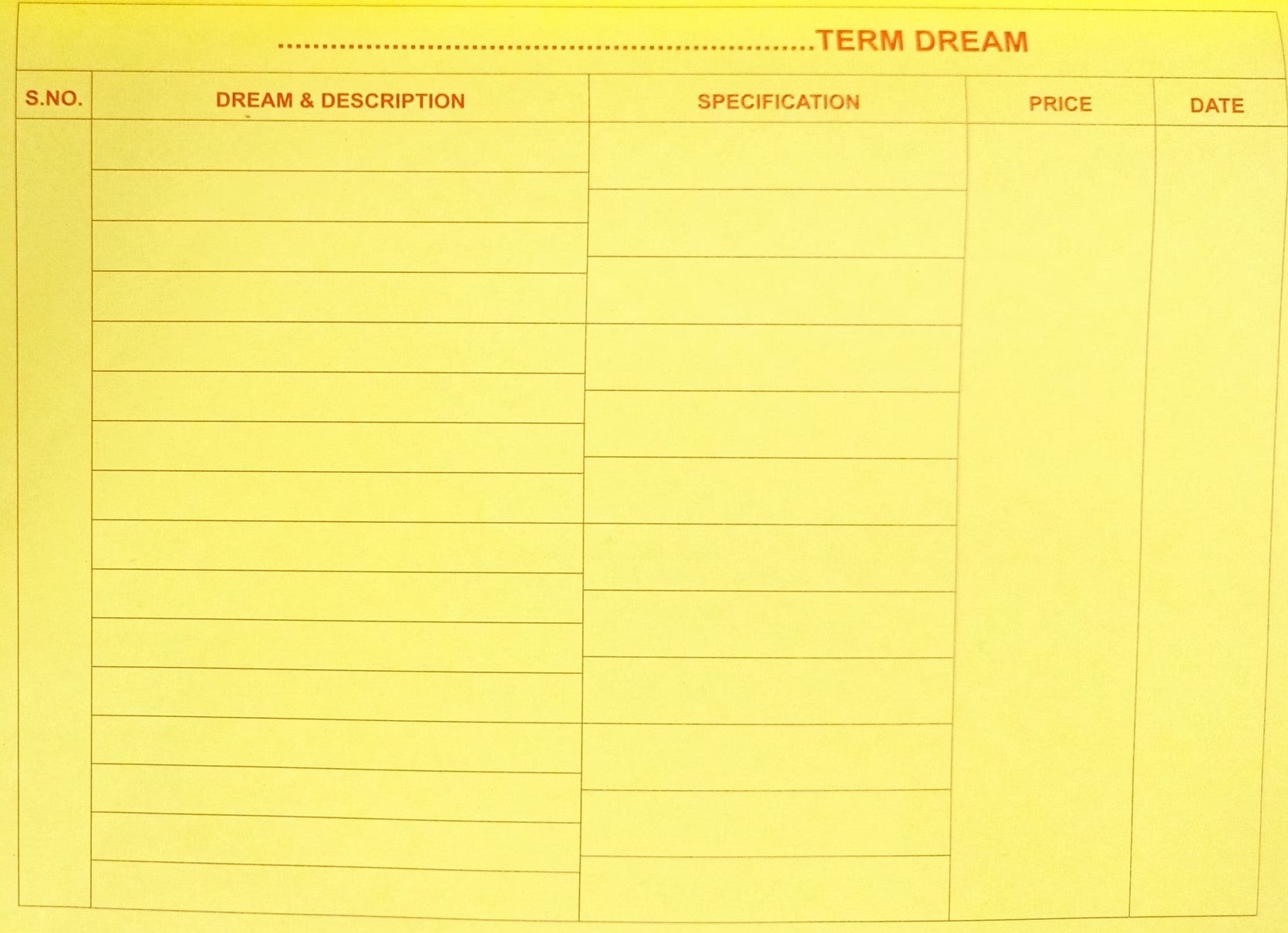 Dream List (Qnet) Follow your Dreams [English] – Bookkish India