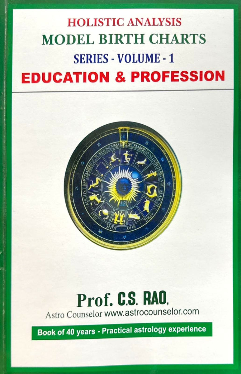 Holistic Analysis Model Birth Charts Series (Volume-1) [English] By CS ...