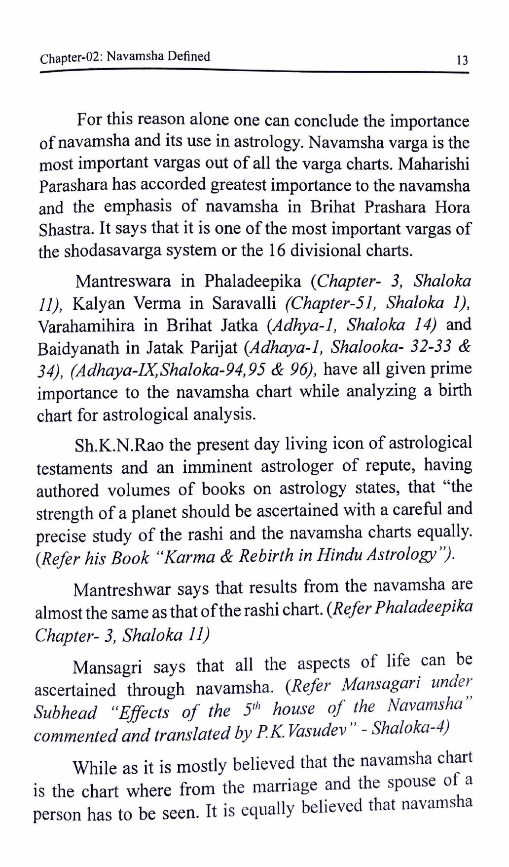 Navamsha & its Importance in Vedic Astrology [English] By Er. PL Khushu ...