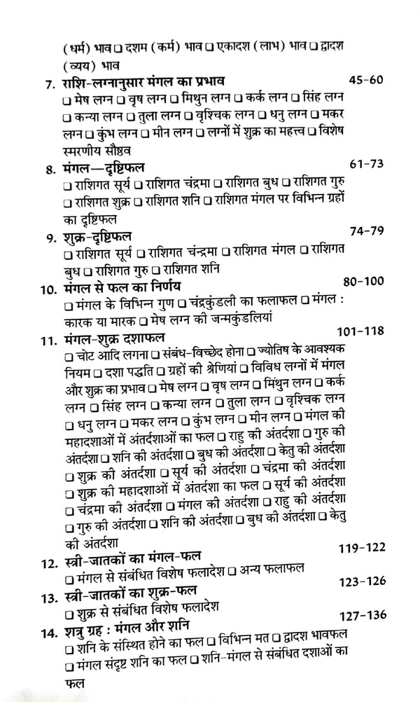 Mangal Shukra Anisht se Mukti [Hindi] By CM Shrivastava – Bookkish India