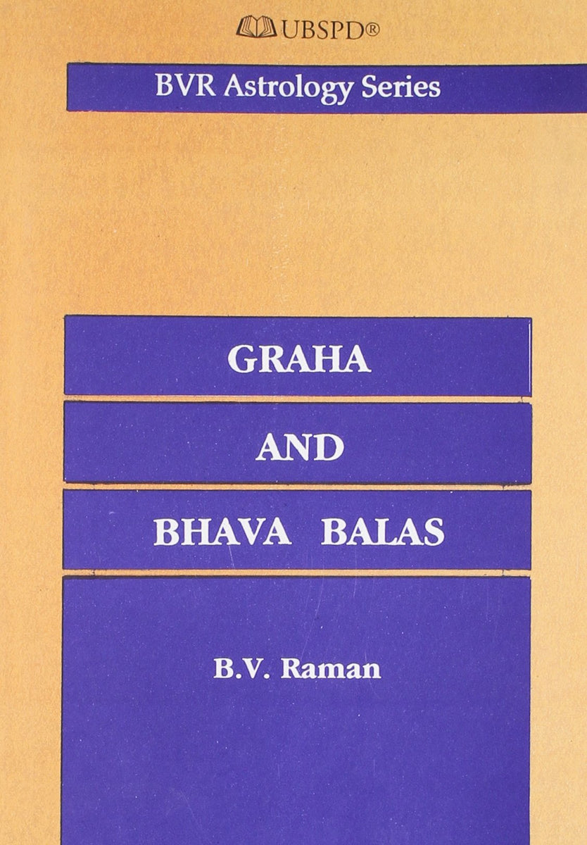 Graha and Bhava Balas [English] By BV Raman – Bookkish India