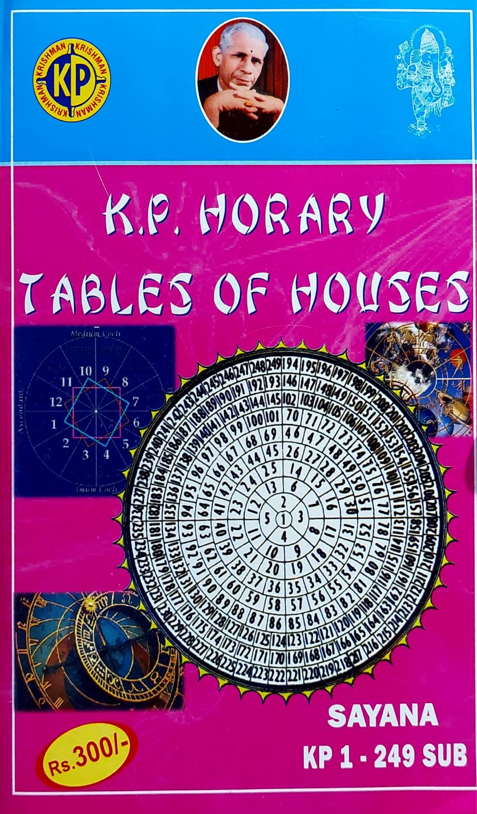 Kp Horary Tables of Houses [English] By Sothidamamani K Subramaniam ...